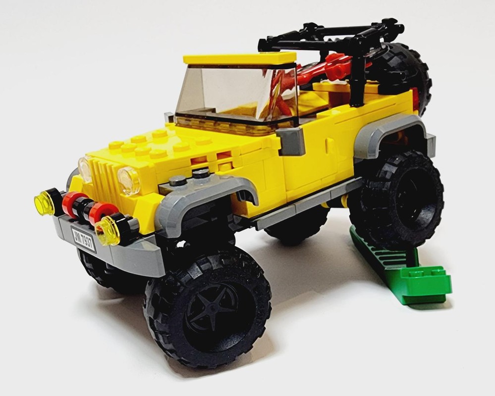 LEGO MOC Jeep Wrangler TJ by maxra | Rebrickable - Build with LEGO