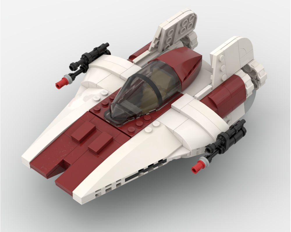 LEGO MOC RZ-1 A Wing Interceptor by Quarries Workshop | Rebrickable ...