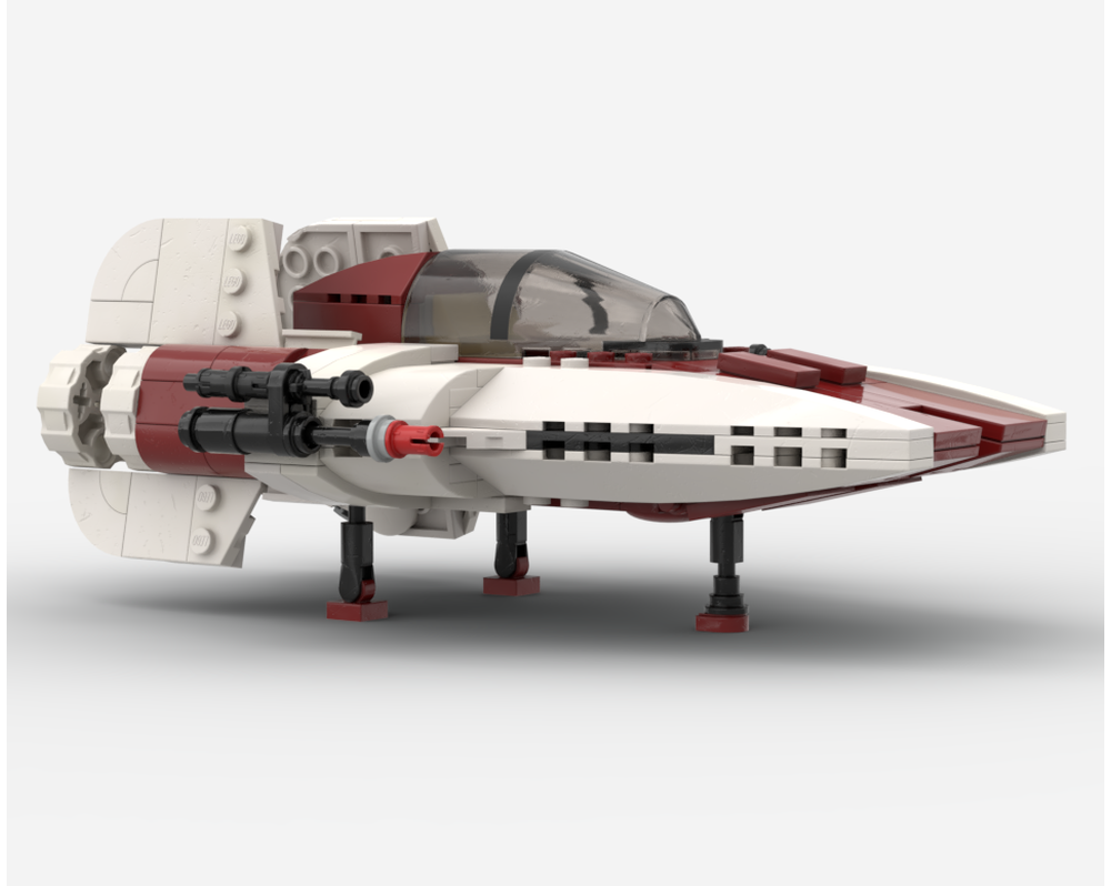 Lego Moc Rz 1 A Wing Interceptor By Quarries Workshop Rebrickable