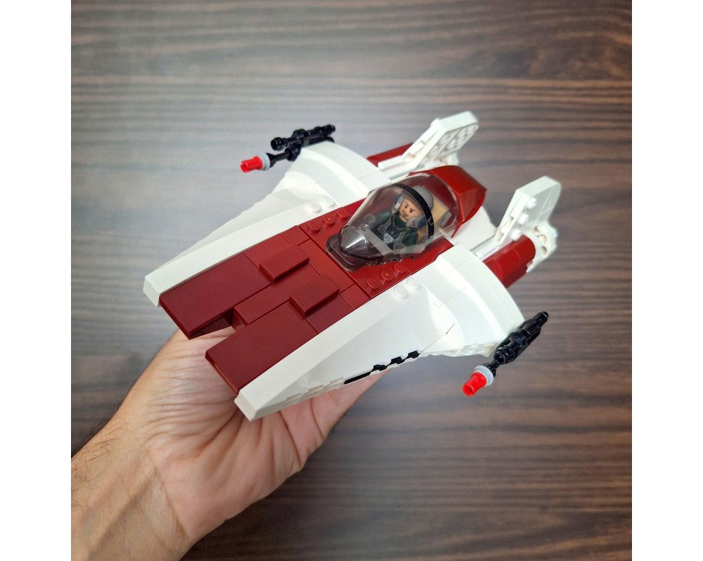 Lego Moc Rz 1 A Wing Interceptor By Quarries Workshop Rebrickable