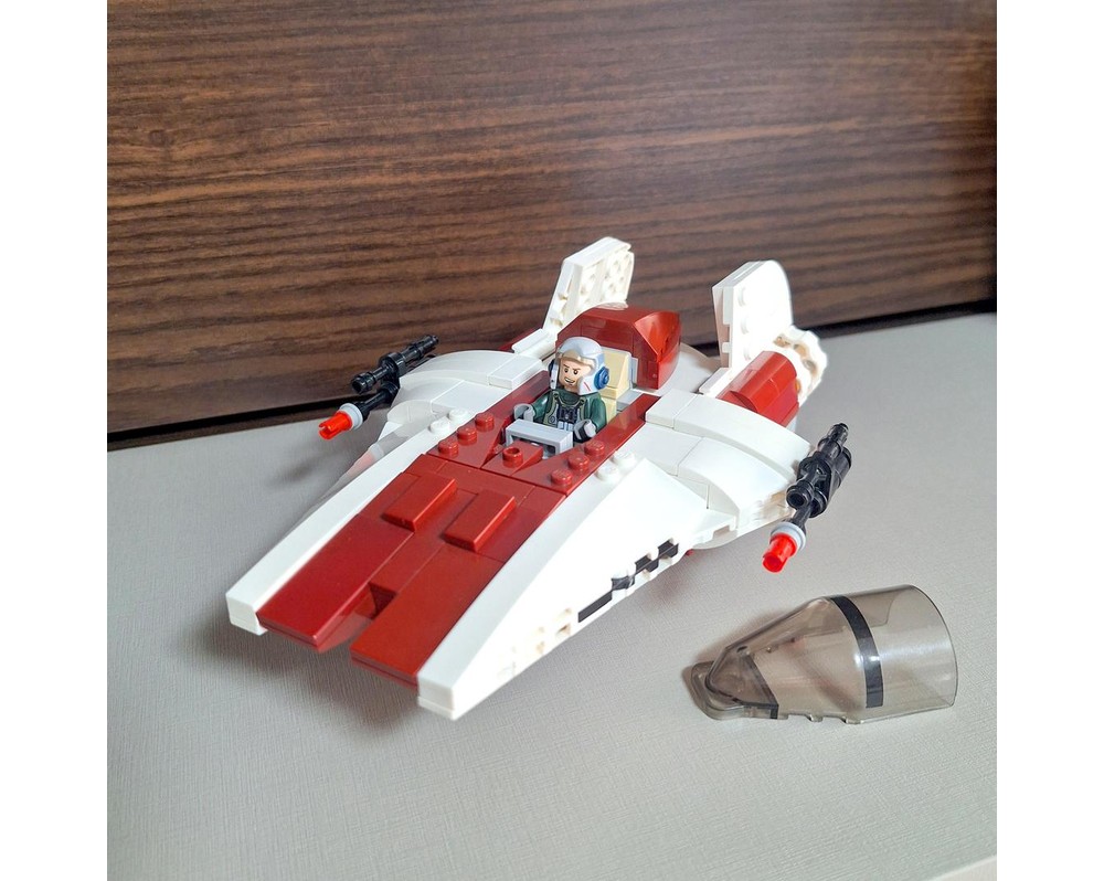 LEGO MOC RZ-1 A Wing Interceptor by Quarries Workshop | Rebrickable ...