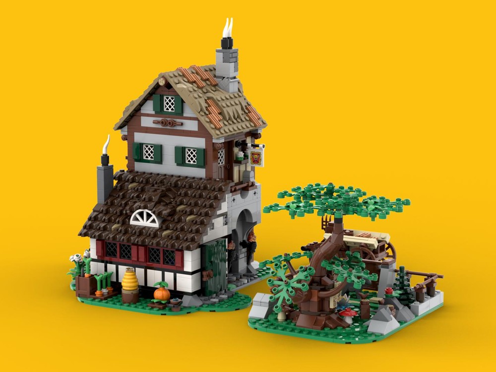 LEGO MOC Cheesemaker's Shop - 10332 Medieval Town Square Alternative ...