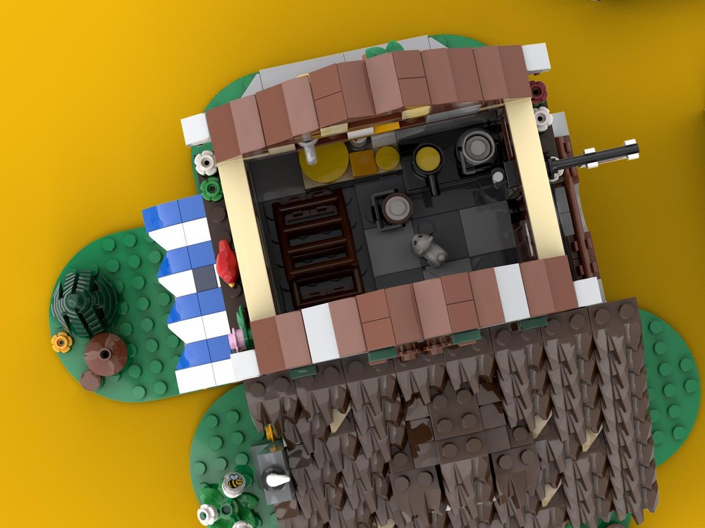 LEGO MOC Cheesemaker's Shop - 10332 Medieval Town Square Alternative ...