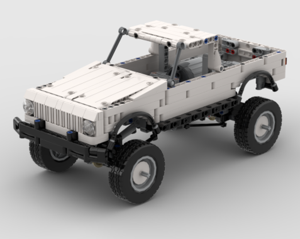 LEGO MOC 4x4 Rc Crawler by IvanYovchev | Rebrickable - Build with LEGO