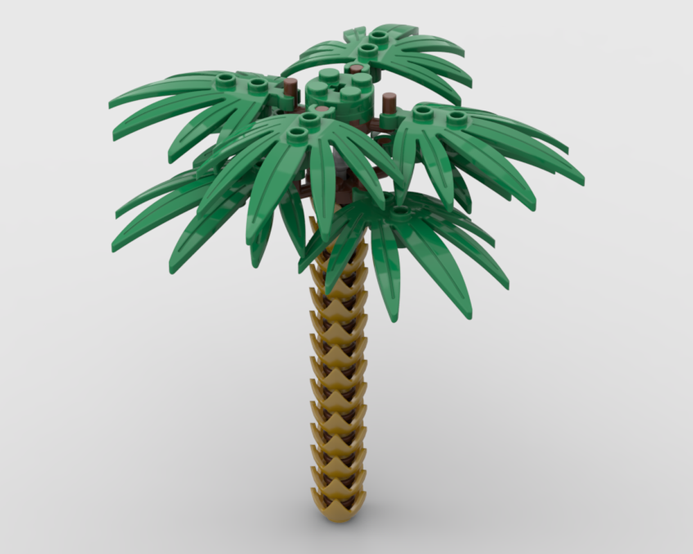 LEGO MOC Palm Tree by gabizon | Rebrickable - Build with LEGO
