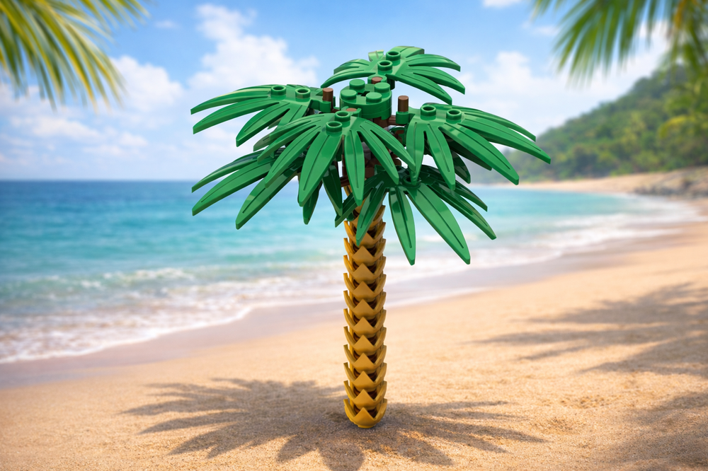 LEGO MOC-193847 Palm Tree by gabizon | Rebrickable - Build with LEGO