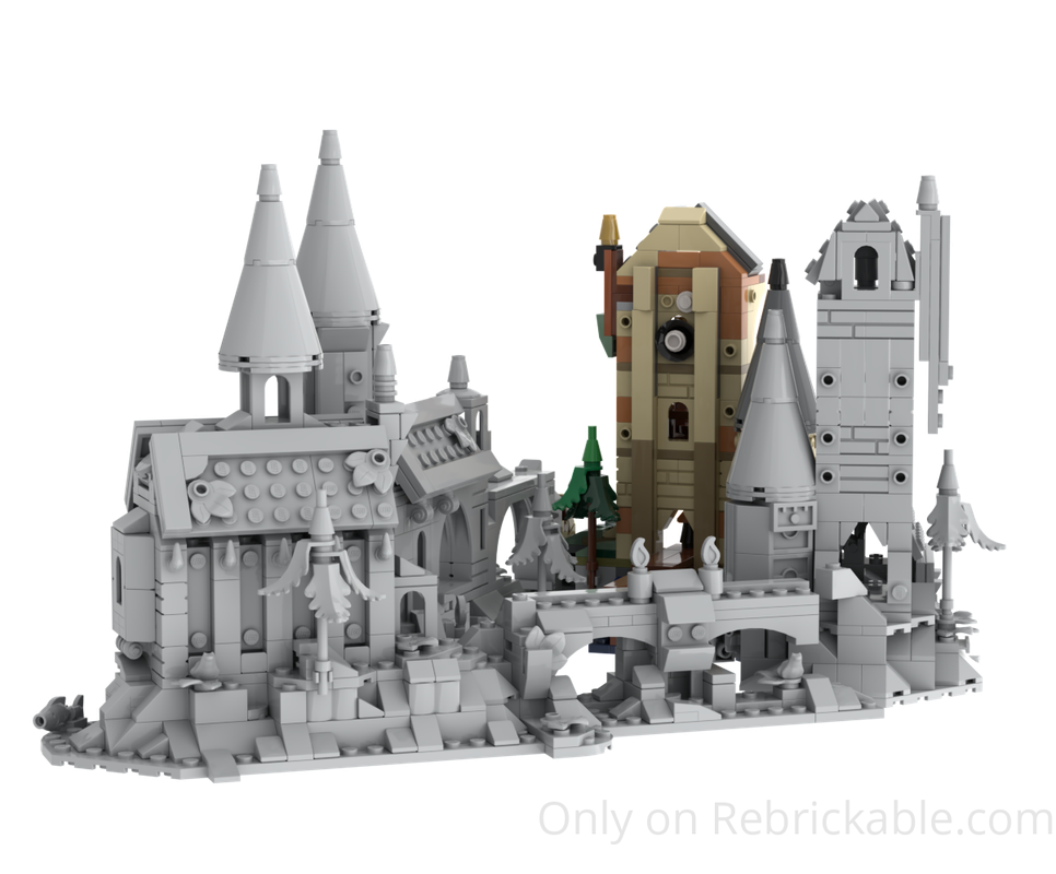 LEGO MOC The Clock Tower (76426 alternate) by raguidel | Rebrickable ...