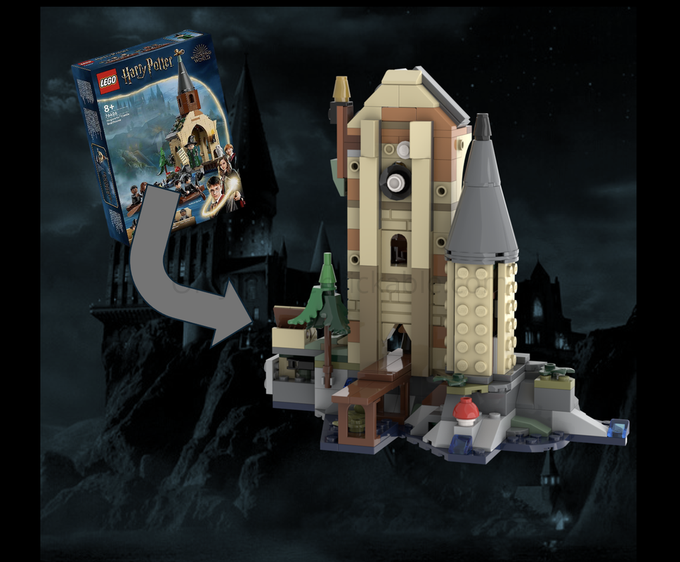 LEGO MOC-193849 The Clock Tower (76426 alternate) by raguidel ...