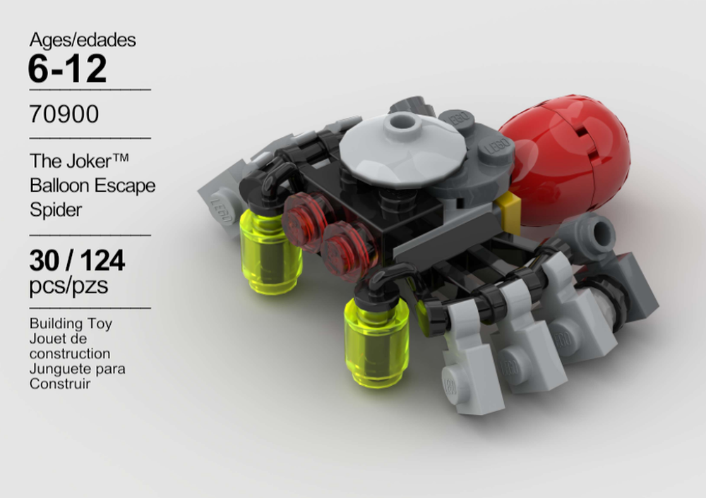 LEGO MOC Lego 70900 Spider by wornoutcamel | Rebrickable - Build with LEGO