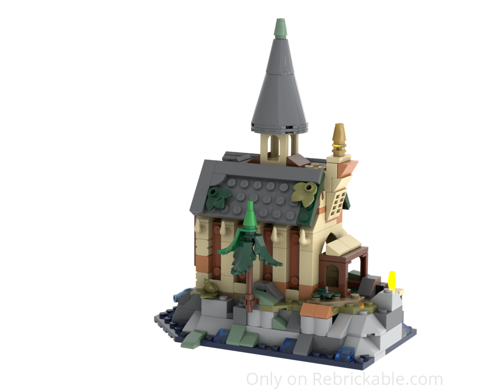 LEGO MOC HP Castle (4x 76426 alternate) by raguidel | Rebrickable ...
