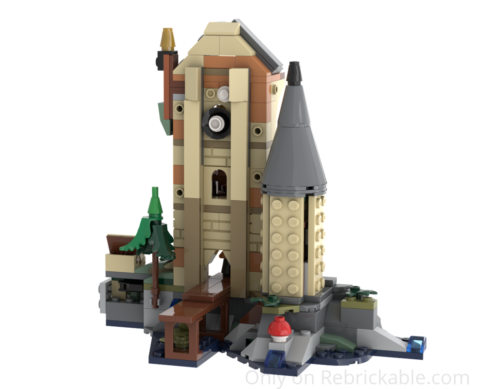 LEGO MOC HP Castle (4x 76426 alternate) by raguidel | Rebrickable ...