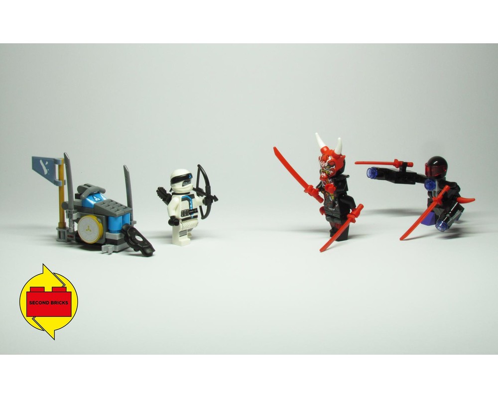 LEGO MOC 70639-2: Oni Snowscooter VS Zane's Frost Rod by SecondBricks ...
