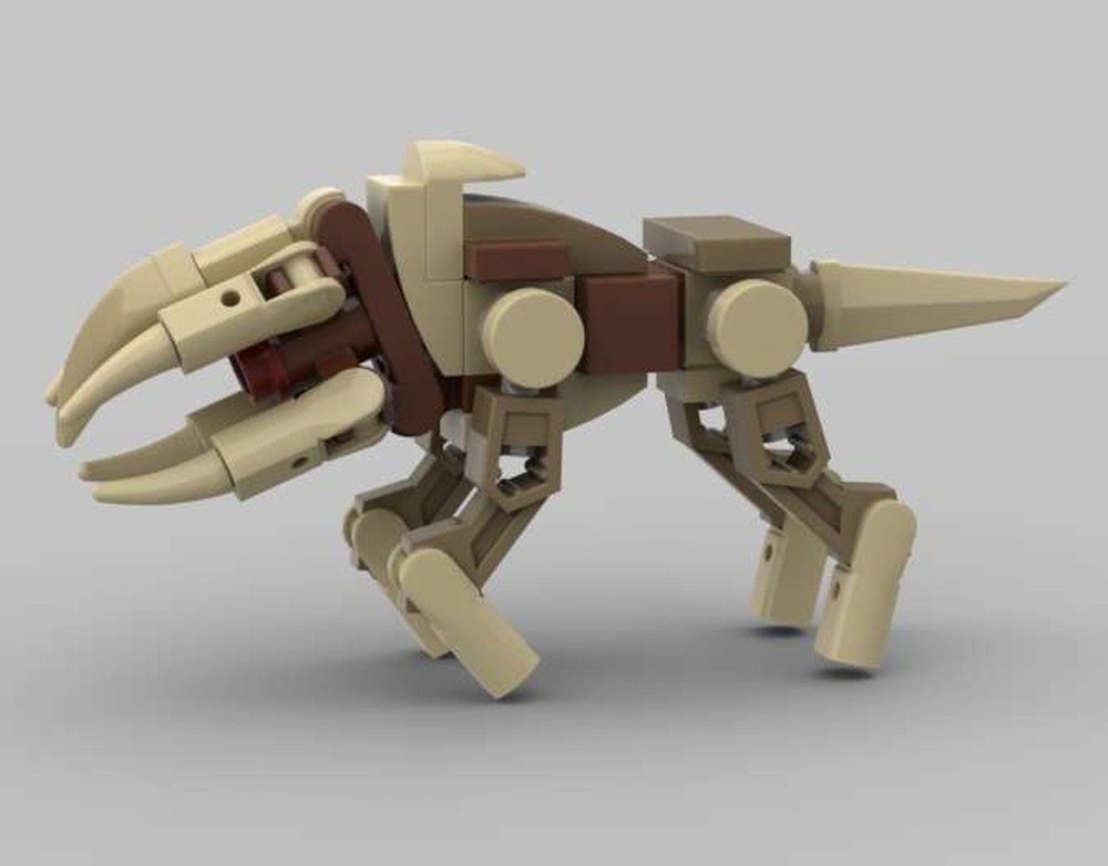 LEGO MOC Demodog accurate color by Tree-beard6 | Rebrickable - Build ...