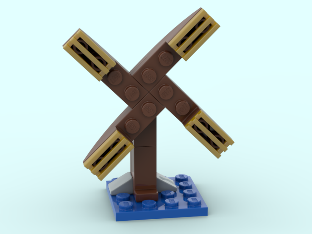 LEGO MOC 11966 Windturbine by thekitchenscientist | Rebrickable - Build ...