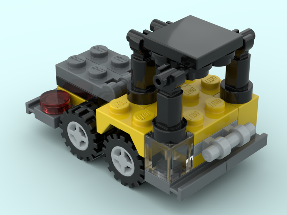 LEGO MOC 11965 Airport Tug by thekitchenscientist | Rebrickable - Build ...