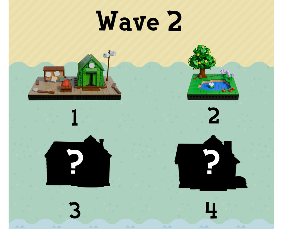 LEGO MOC Fishing Lake (Modular) by KraftyKoopa | Rebrickable - Build ...