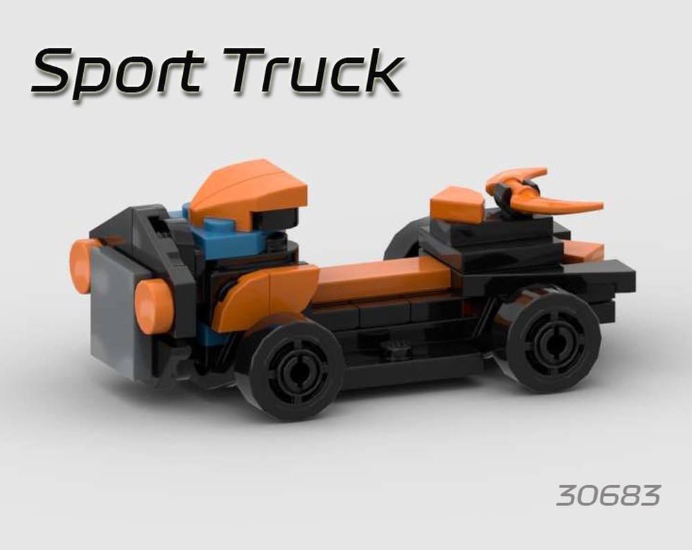 LEGO MOC 30683 SportTruck by dLegooo | Rebrickable - Build with LEGO