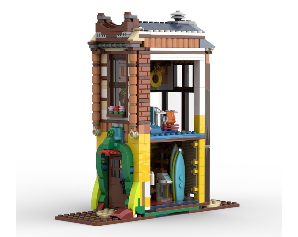 LEGO MOC-193891 Tiny Townhouse 1 by BrickAtive | Rebrickable - Build ...