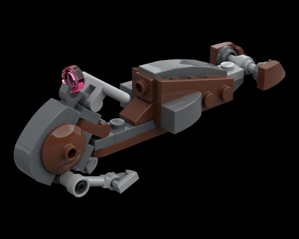 LEGO MOC Count Dooku's Speeder Bike by Muggle | Rebrickable - Build ...