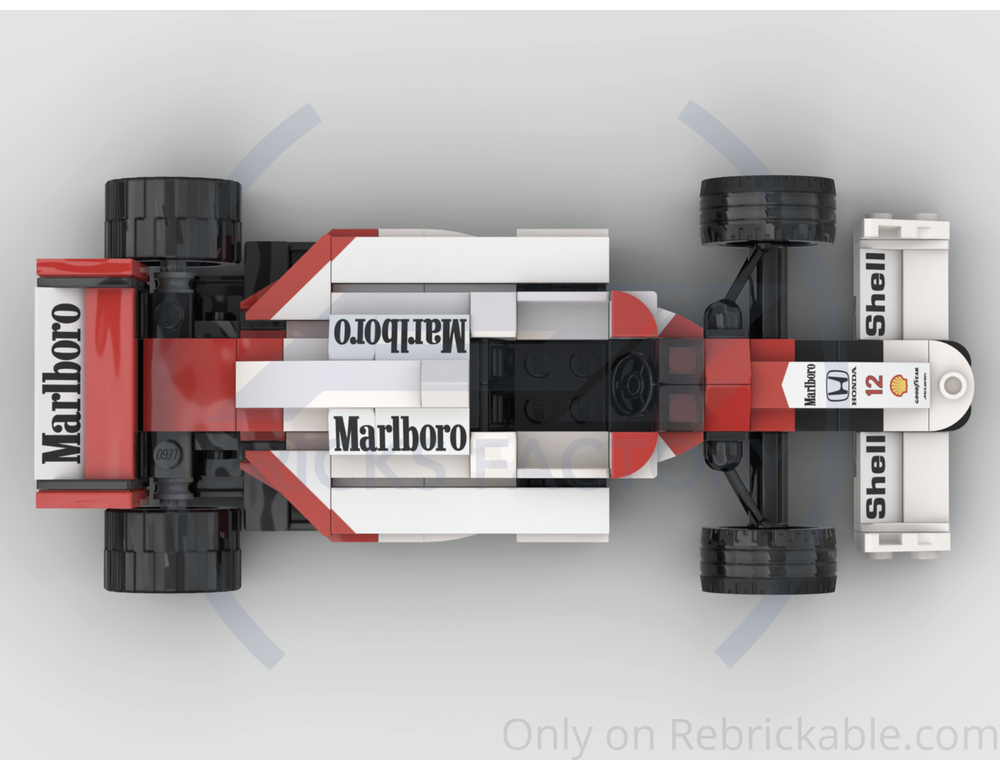 Lego Moc F1 Mclaren Mp44 By Pit Lane Bricks Factory Rebrickable