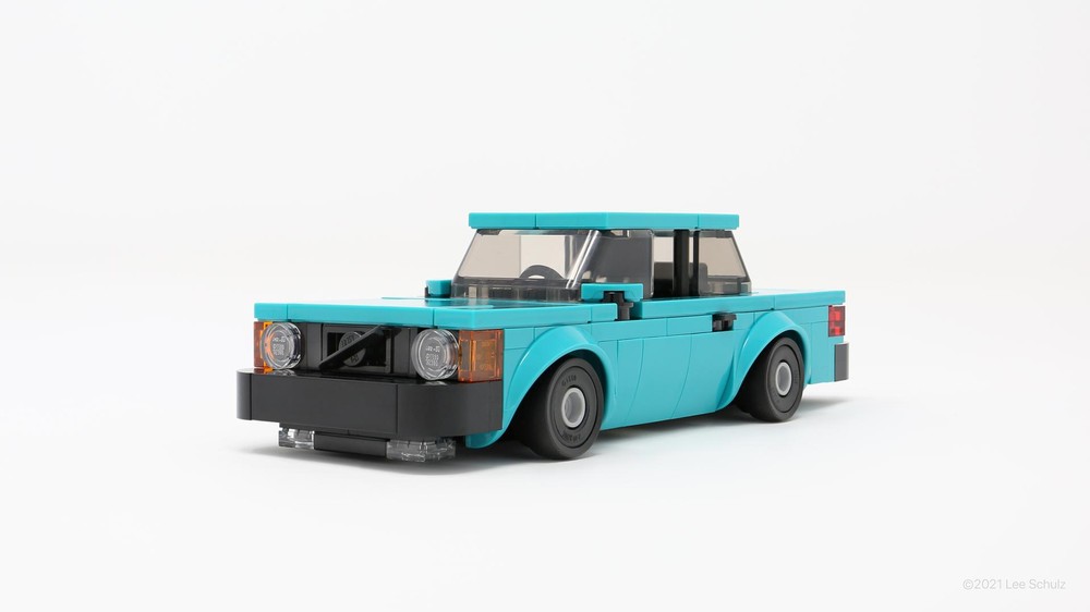 LEGO MOC Volvo 240 by PleaseYesPlease | Rebrickable - Build with LEGO