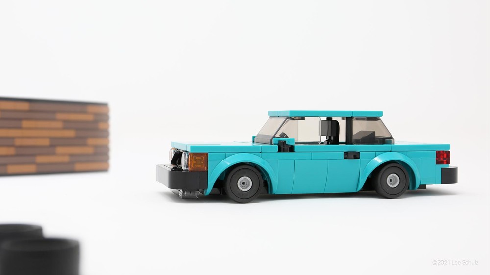 LEGO MOC Volvo 240 by PleaseYesPlease | Rebrickable - Build with LEGO