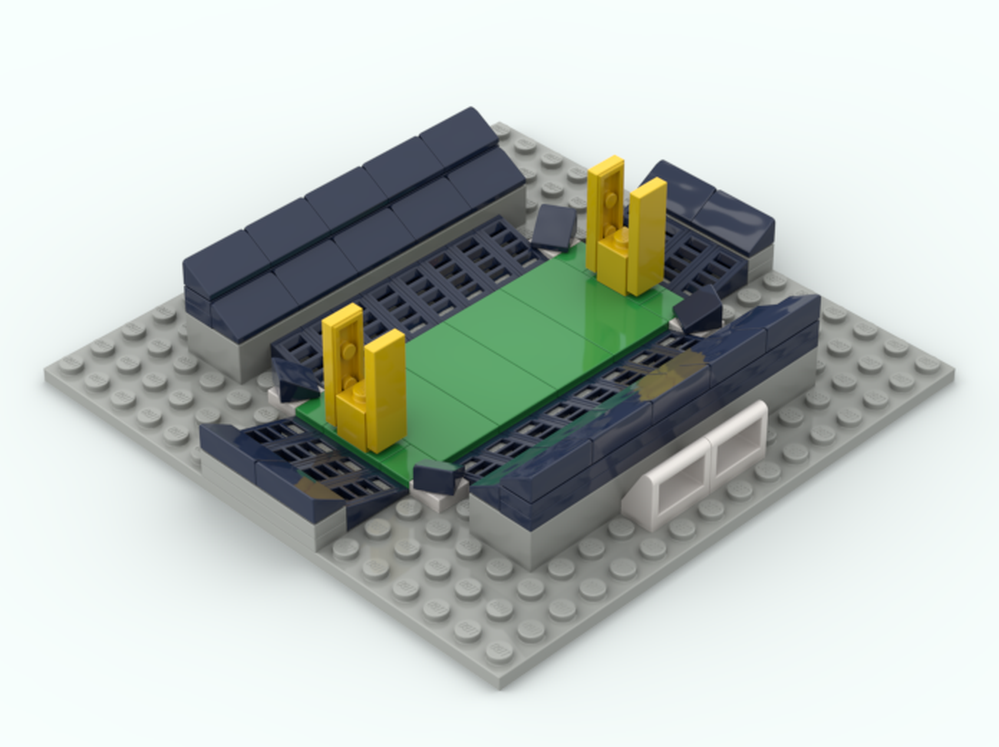 LEGO MOC Micro Football Field by DarceVader | Rebrickable - Build with LEGO