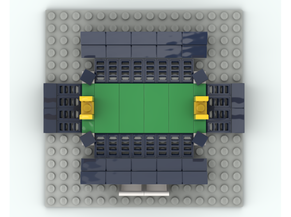 LEGO MOC Micro Football Field by DarceVader | Rebrickable - Build with LEGO