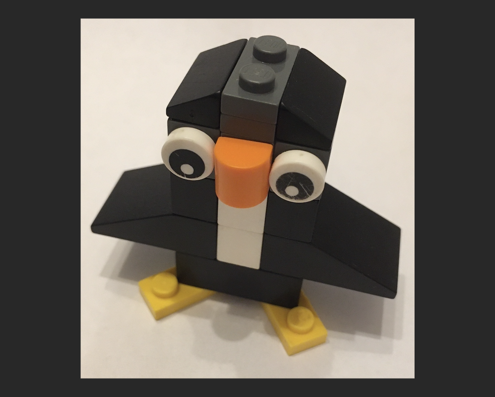LEGO MOC Emperor Penguin by Tigran_D-Y | Rebrickable - Build with LEGO