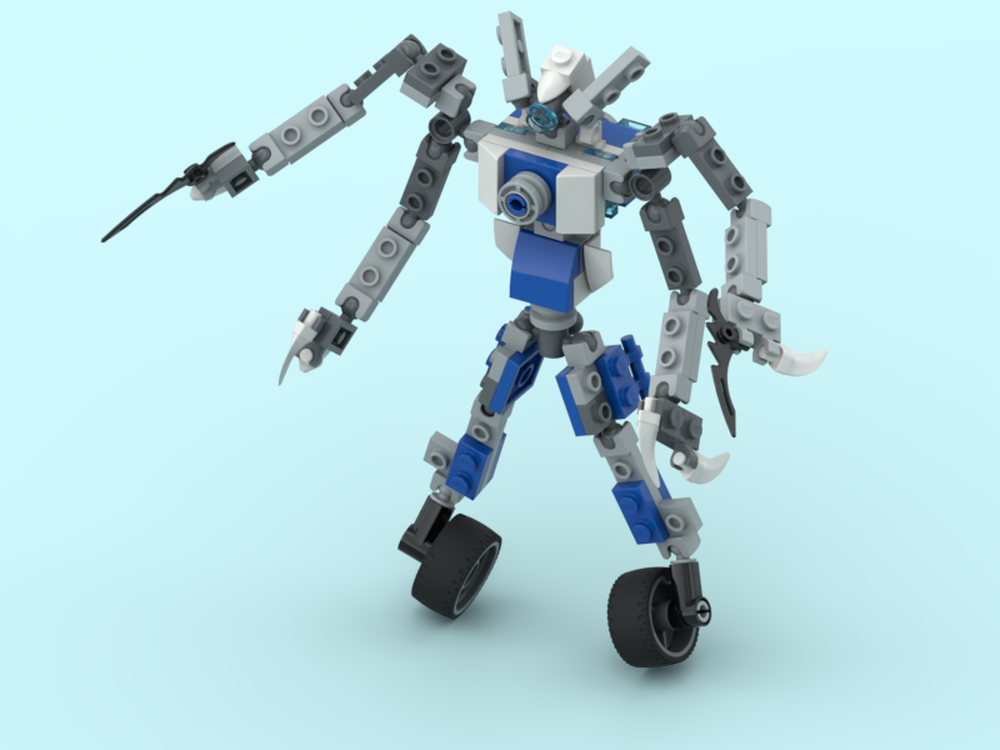 LEGO MOC Drifter, Quad-slasher forme by dustedhorizon | Rebrickable ...