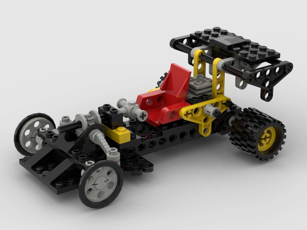 LEGO MOC 8818 Dragster (improved B model) by johnny.tifosi ...