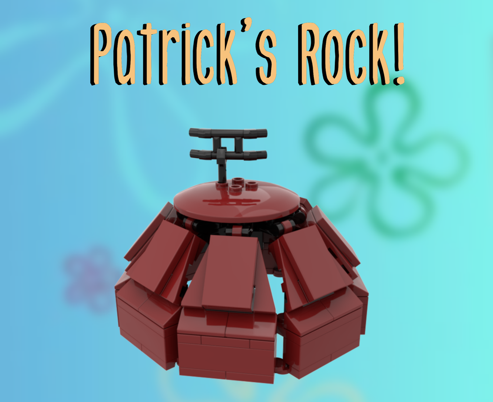 LEGO MOC Patrick's Rock by DrizzleLEGO | Rebrickable - Build with LEGO