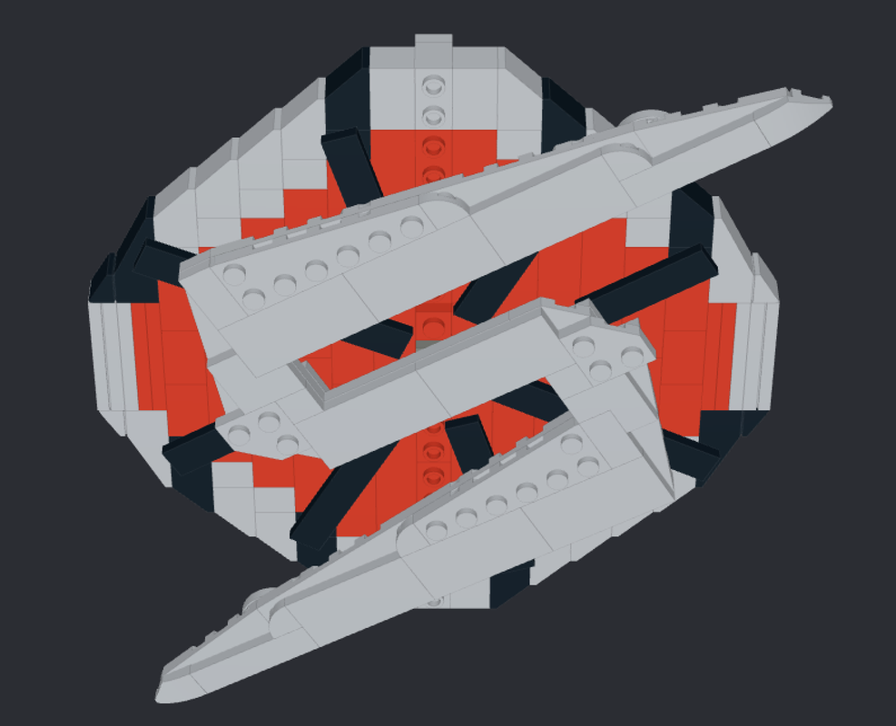 LEGO MOC Samus' Emblem(Metroid Prime Remastered Version) by ...