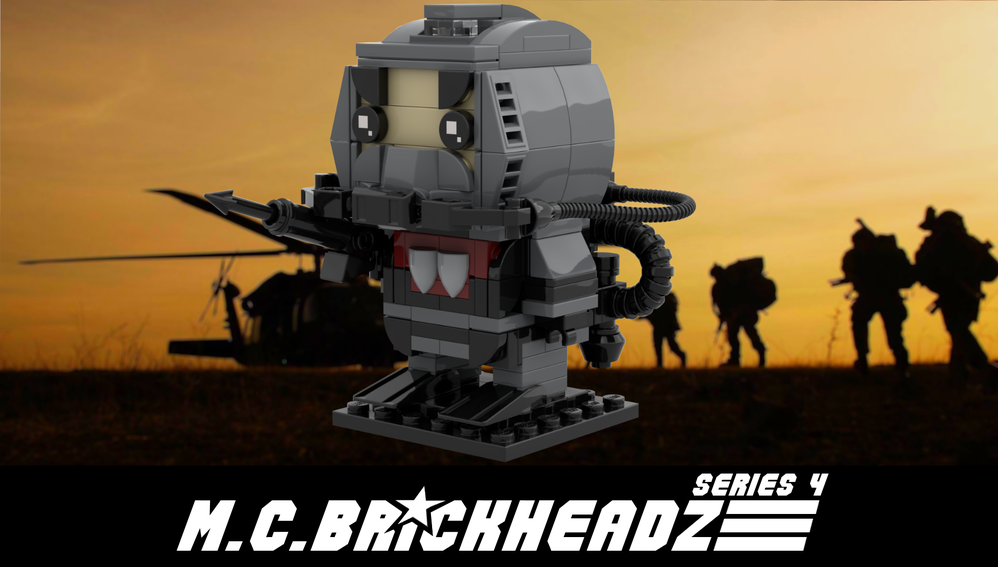 LEGO MOC Eel (1985) - M.C.Brickheadz series 4 by Headache | Rebrickable ...