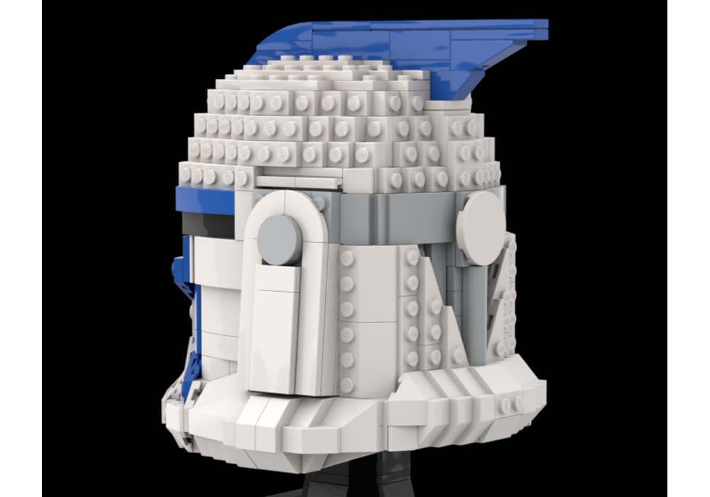 Lego Moc Denal P1 Helmet By Orchardbuilds Rebrickable Build With Lego