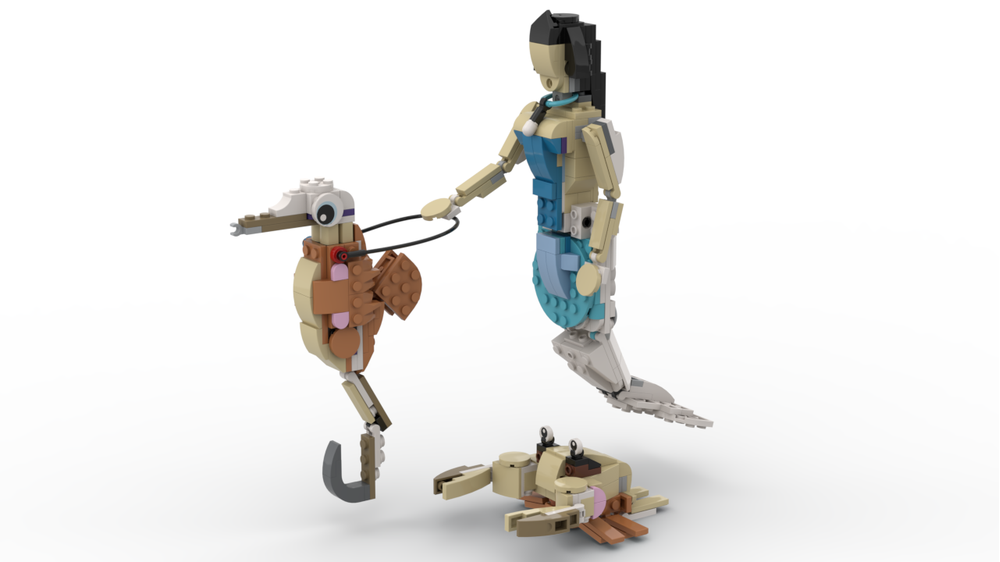 LEGO MOC Adorable Mermaid (LEGO 31137 Alternate) by pluTOMium ...