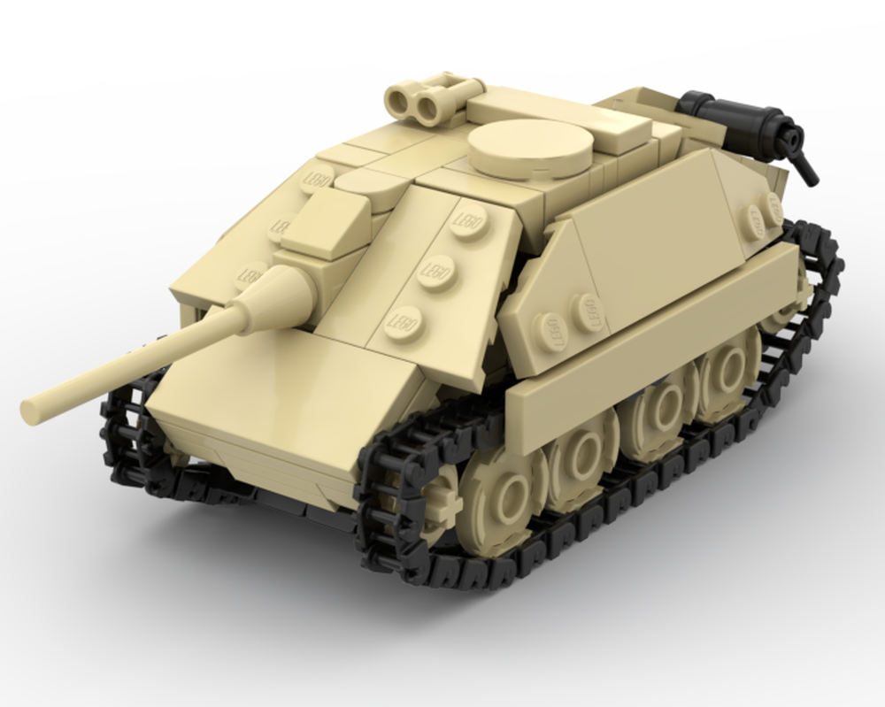 LEGO MOC LEGO ww2 Jagdpanzer 38T "Hetzer" 1:45 scale (minifig scale) by Romainww2 | Rebrickable ...