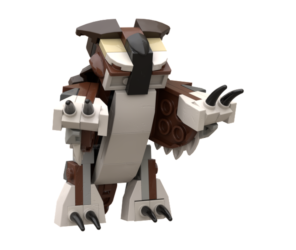 LEGO MOC Owlbear Update by BardicBricks | Rebrickable - Build with LEGO
