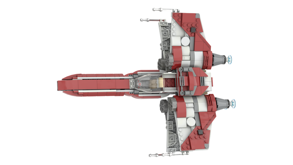 Lego Moc Ahsoka Tanos X Wing 75362 Alternative By Zsoltom