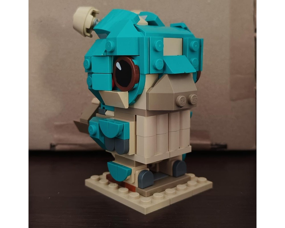 LEGO MOC Baby Bumpy: Ankylosaurus rebuild into Brickheadz version by ...