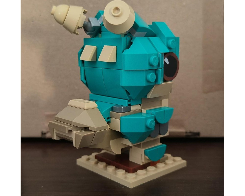 LEGO MOC Baby Bumpy: Ankylosaurus rebuild into Brickheadz version by ...
