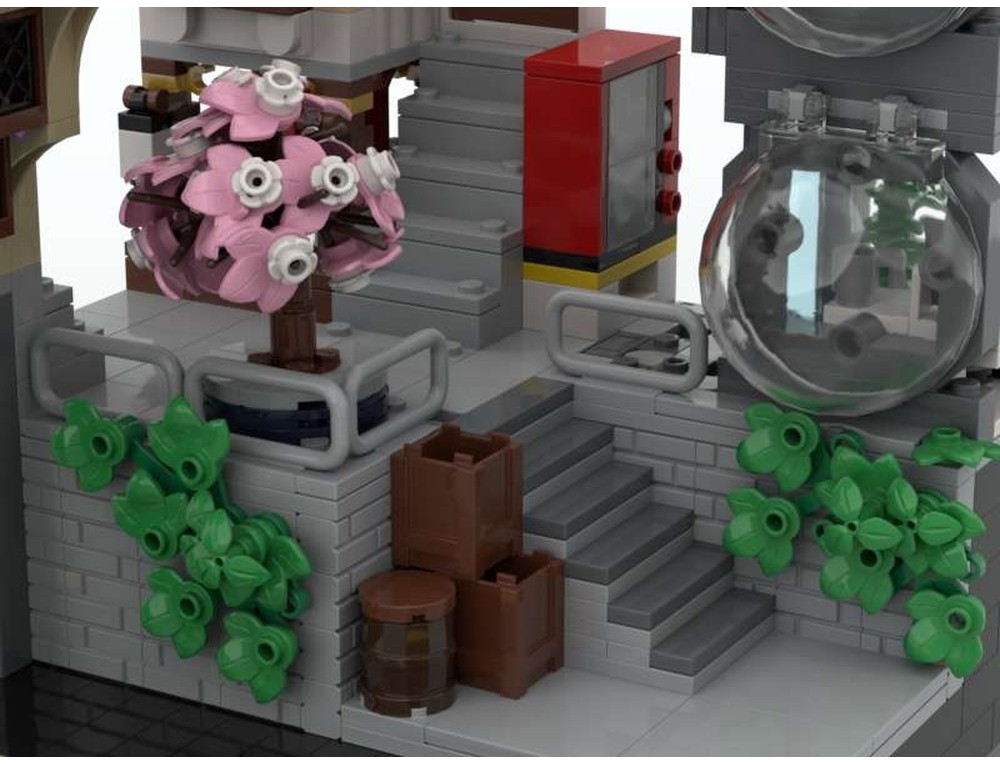 Lego Moc Cyberpunk City By Imperiallego Rebrickable Build With Lego