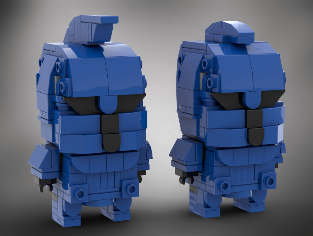 LEGO MOC Senate Commando Brickheadz by Ant0noo | Rebrickable - Build ...