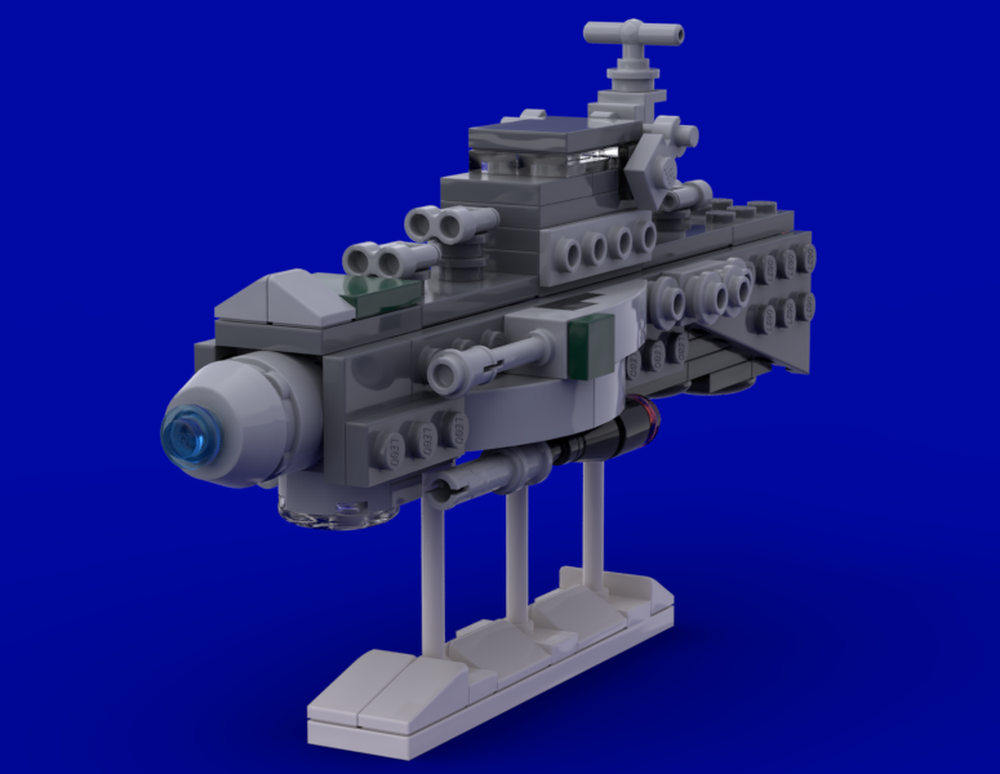 LEGO MOC standard GA destroyer by luisthebuilder | Rebrickable - Build ...