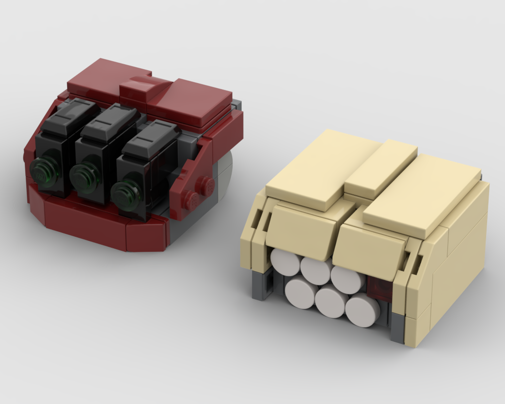 LEGO MOC alt shoulder pods for Mad Cat / Timberwolf by LoreOfMetal ...