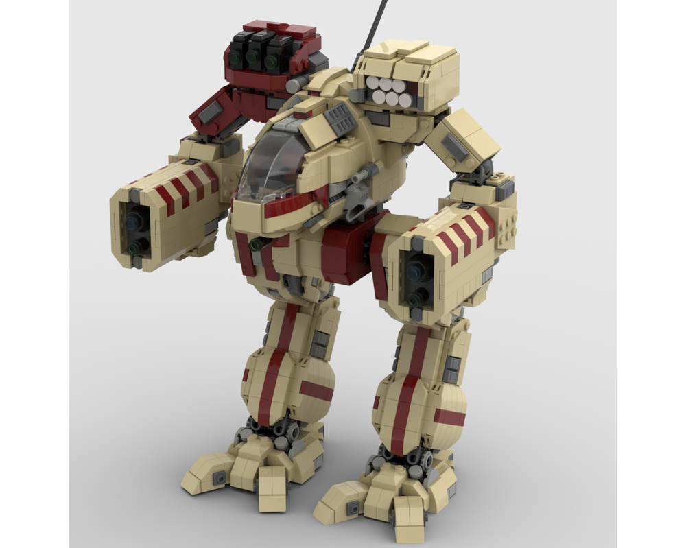 LEGO MOC alt shoulder pods for Mad Cat / Timberwolf by LoreOfMetal ...