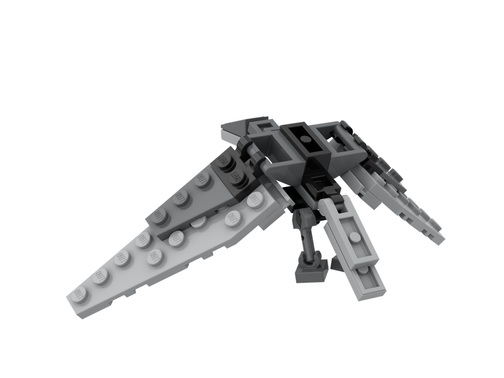 LEGO MOC Micro Robot Pterosaur by CommanderFoxQ | Rebrickable - Build ...