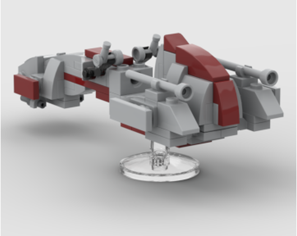 Lego Moc Barc Speeder By Teddie Bear Bricks Rebrickable Build With Lego