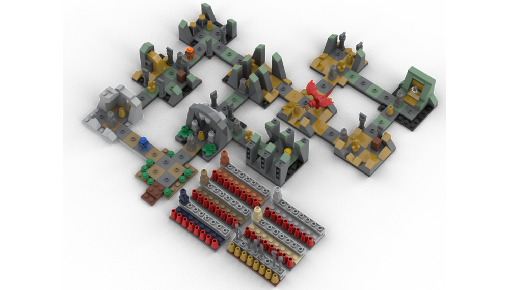LEGO MOC Heroica - Erebor by Cegeha Elbe | Rebrickable - Build with LEGO