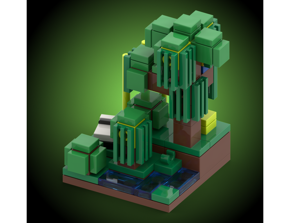 LEGO MOC Jungle expansion biome for the "21265-1 The Crafting Table ...